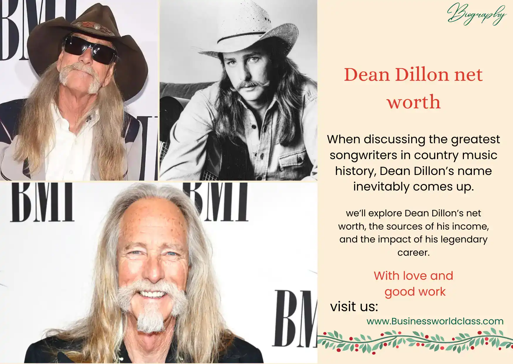 Dean Dillon net worth: An In-Depth Look at the Country Music Legend’s ...
